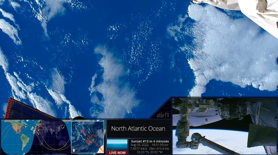 Live stream of Earth from ISS - The Watchers