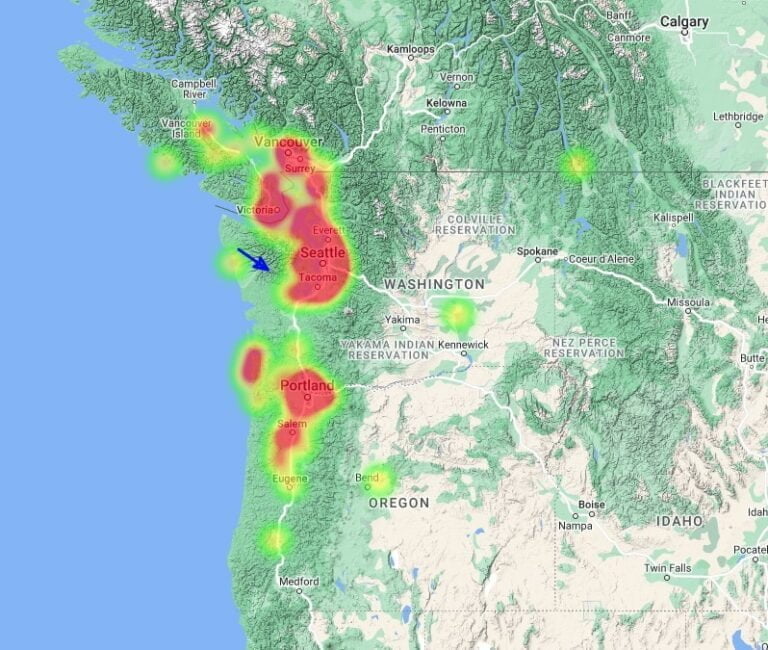 Bright fireball over Washington, U.S. - The Watchers