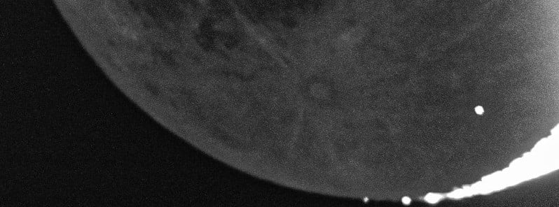 Flash of light observed as meteorite impacts Moon’s nightside - The ...