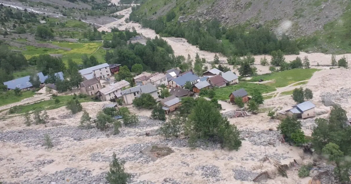 Destructive flooding strikes French and Swiss Alps - The Watchers