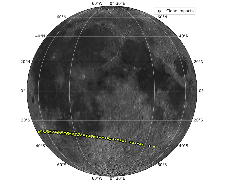 Moondust meteor storm from lunar asteroid impact possible in December ...
