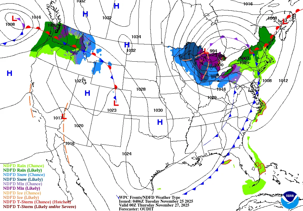 Lake-effect snow and dangerous travel conditions forecast for the Upper ...