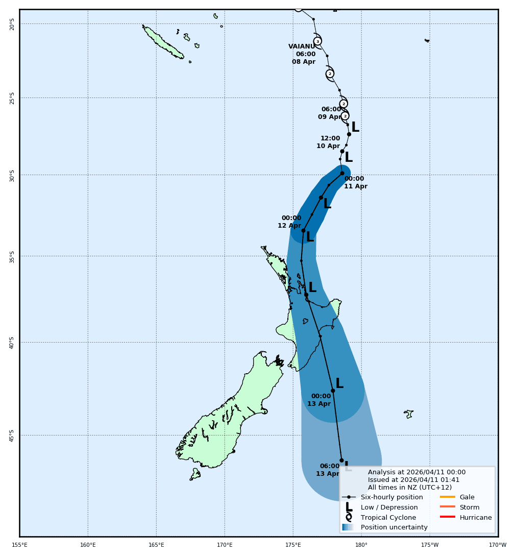 Red wind warning and widespread severe weather alerts issued as Cyclone ...