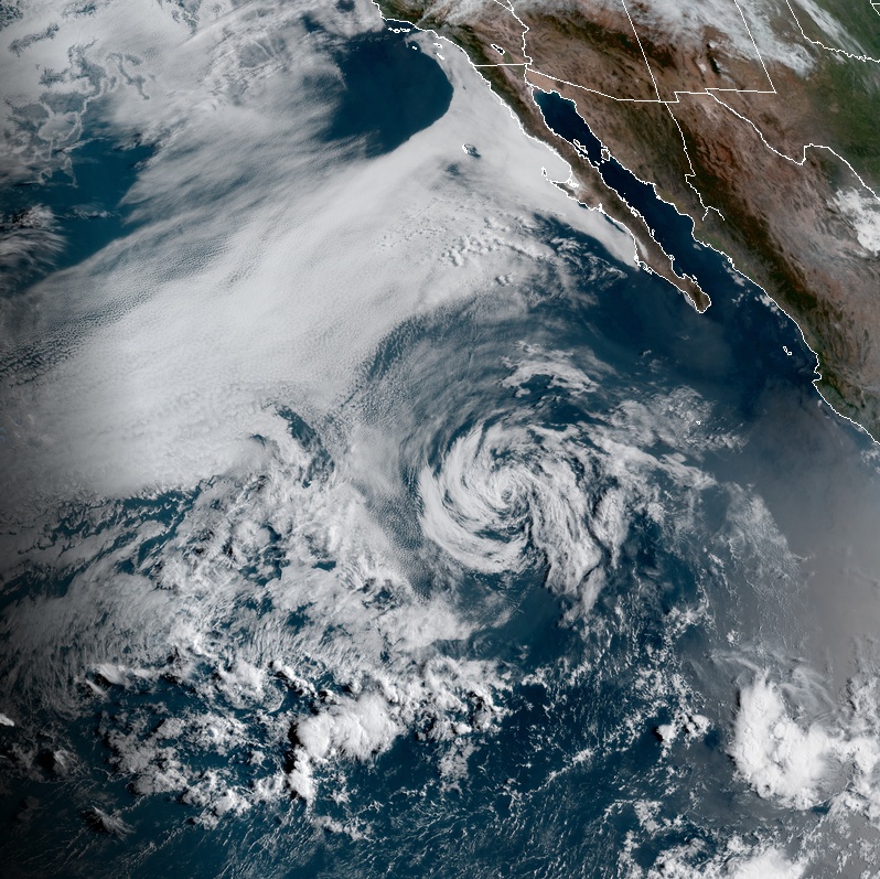 ONE-E forms as the earliest East Pacific tropical depression on record ...